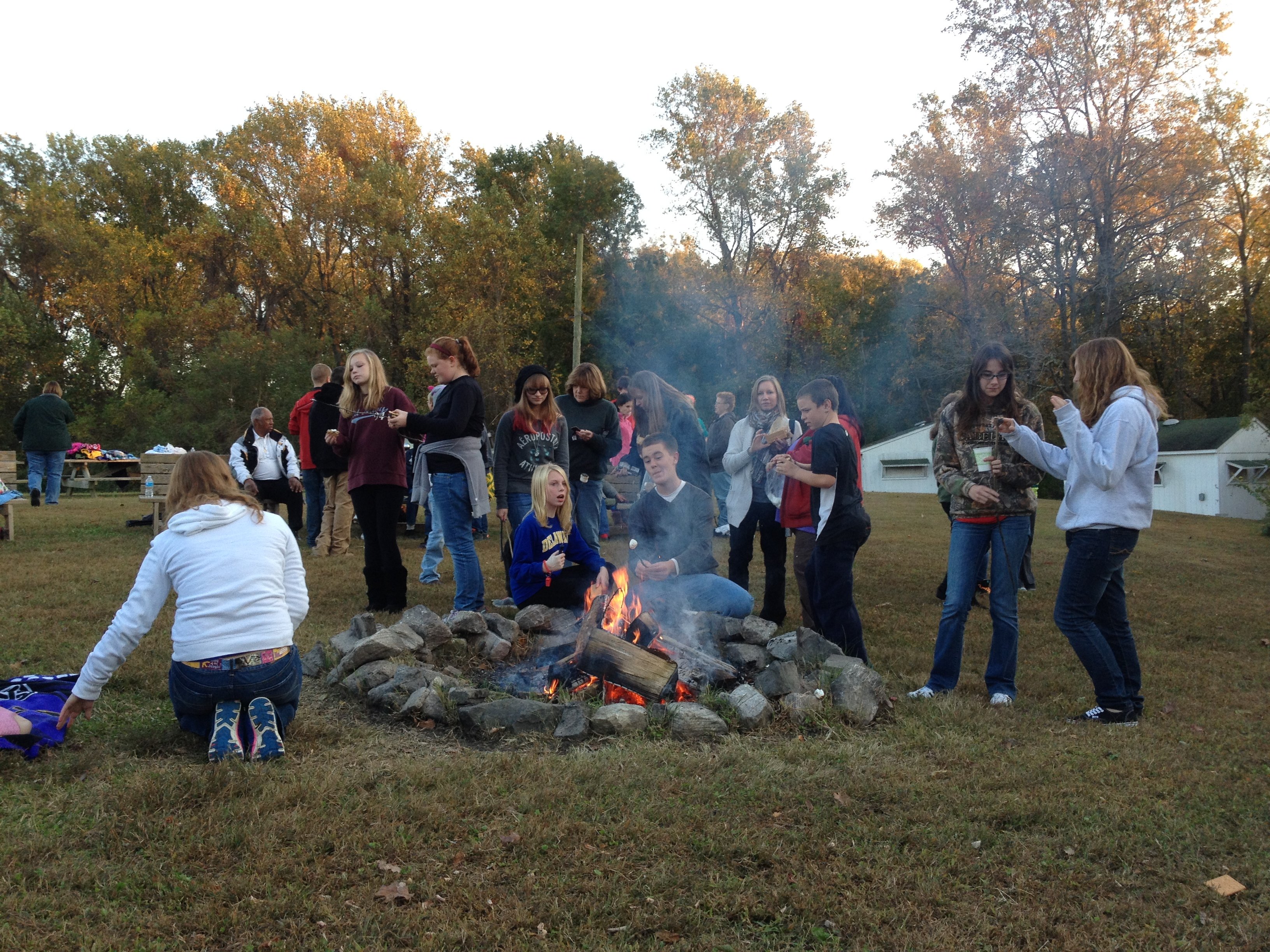 Fall Bonfire at Pecometh Camp & Retreat Ministries | Shorebread