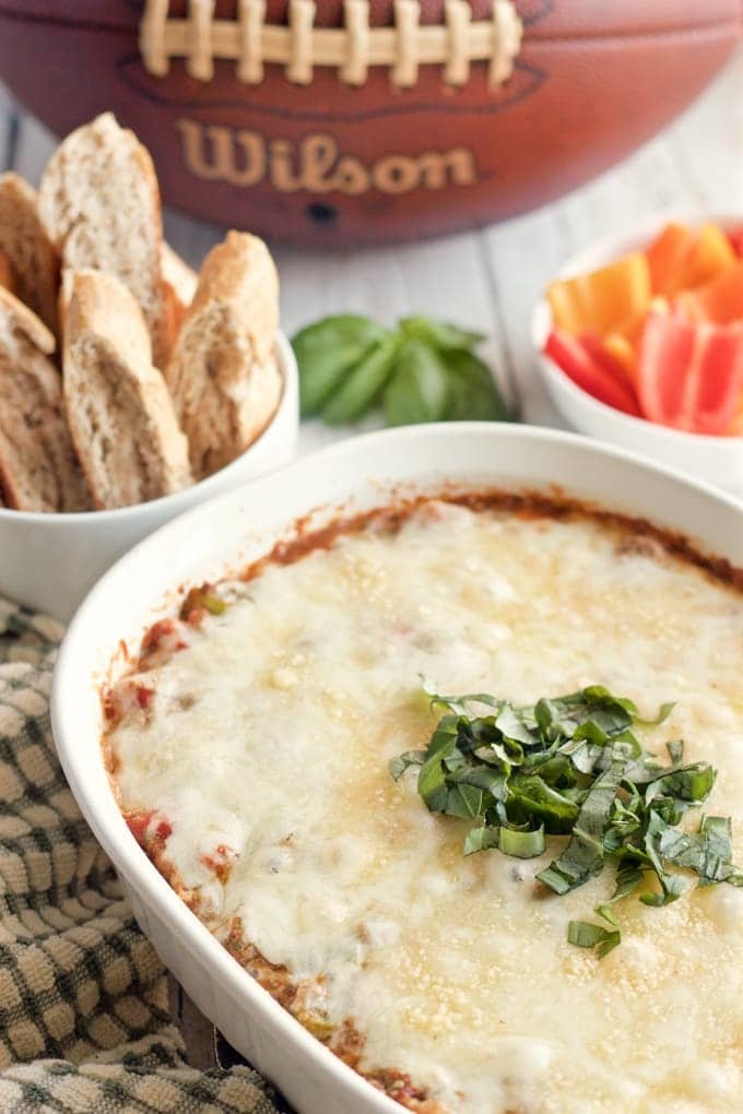 veggie-loaded-pizza-dip | ShoreBread Eastern Shore Lifestyle Magazine