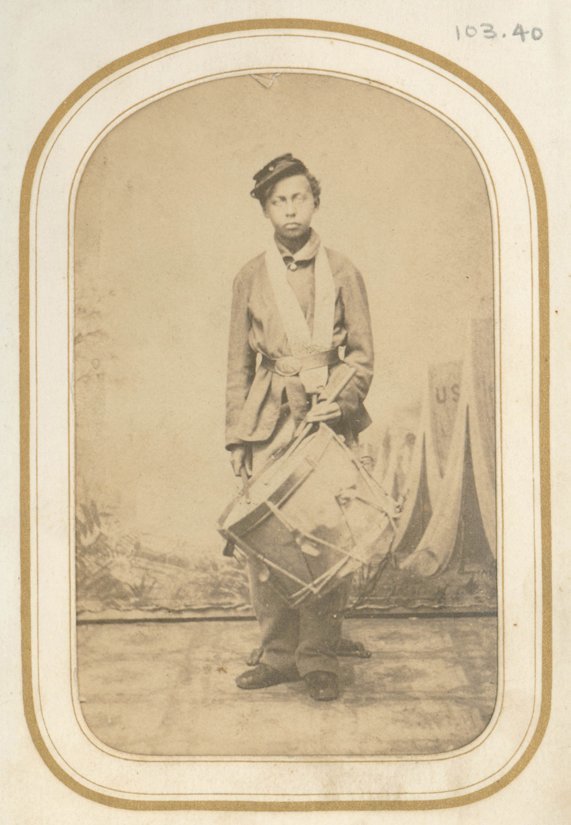 Rev. Henry Augustus Monroe as a drummer boy for the 54th Massachusetts ...